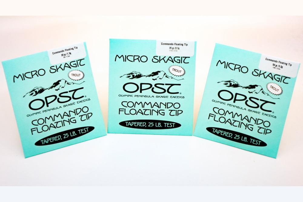 Opst Micro Commando Skagit Floating Tips – Stillwater Fly Shop