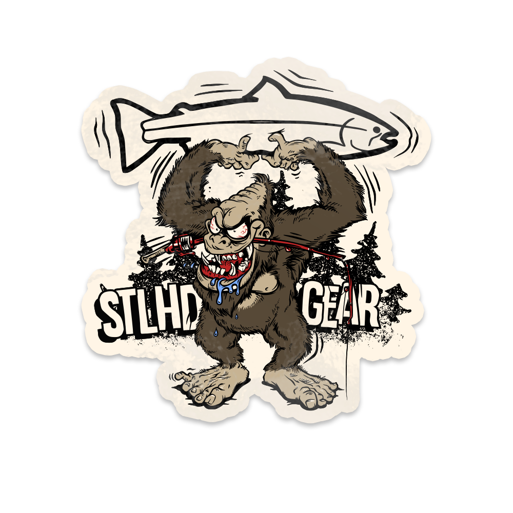 STLHD Wild Squatch Sticker – Stillwater Fly Shop