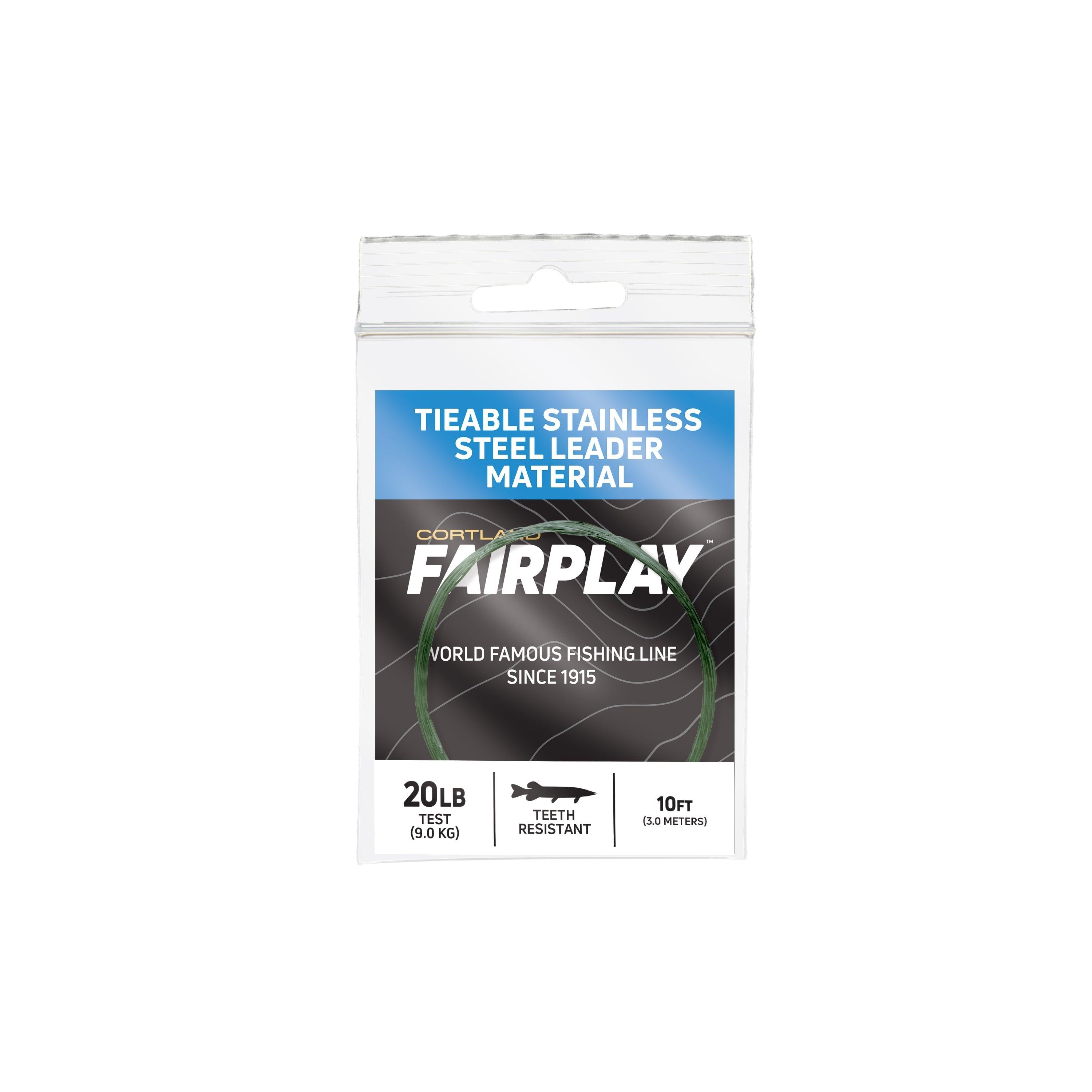 Fairplay Tie-Able Stainless Steel Leader Material – Stillwater Fly Shop