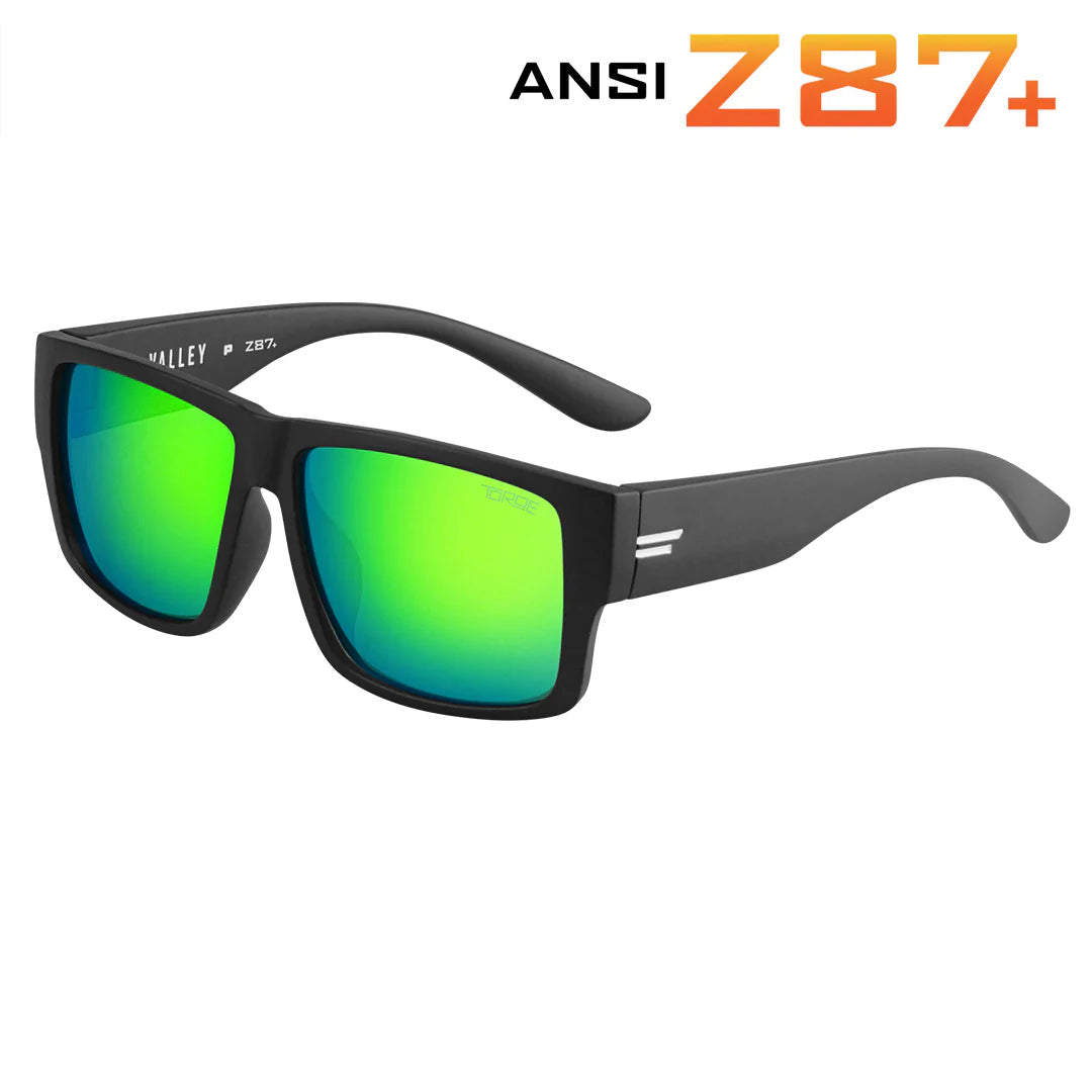 VALLEY ANSI Z87+ Safety Green Polarized – Stillwater Fly Shop