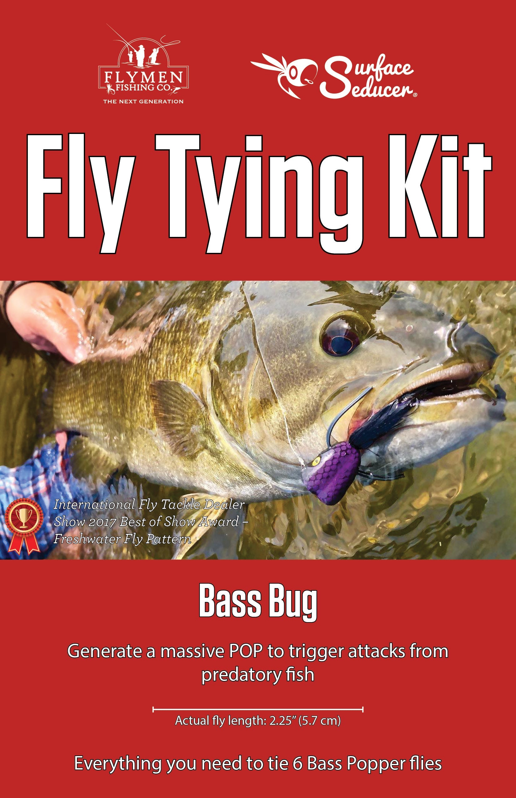 Fly Tying Kit: Surface Seducer Bass Bug – Stillwater Fly Shop