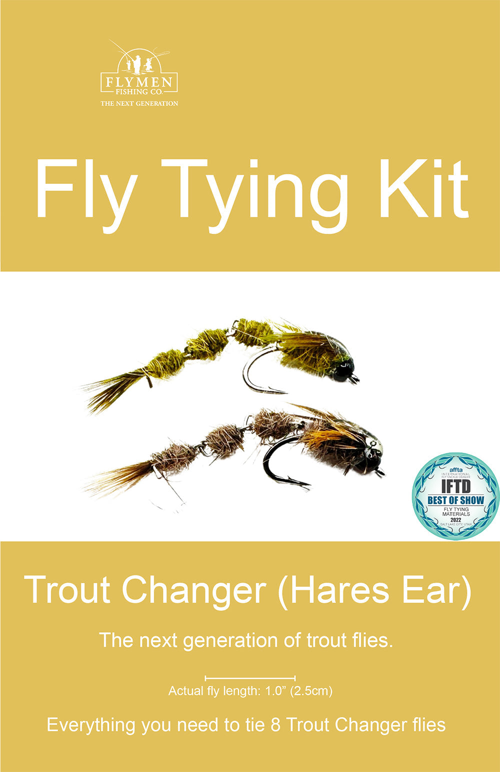 Fly Tying Kit: Trout Changer (Hares Ear) – Stillwater Fly Shop