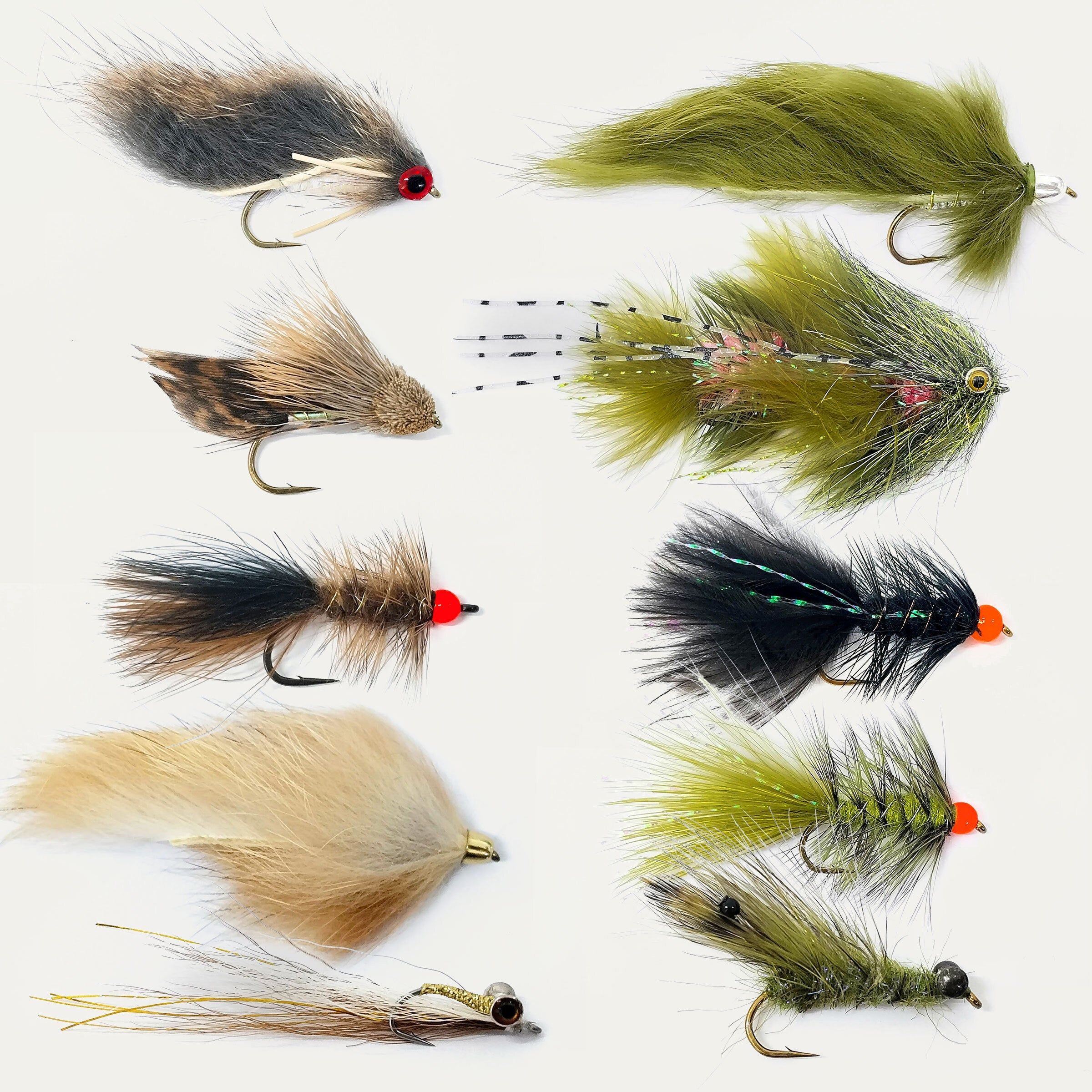 Fly Rod Chronicles Freshwater Streamer Fly Assortment - 10pk ...