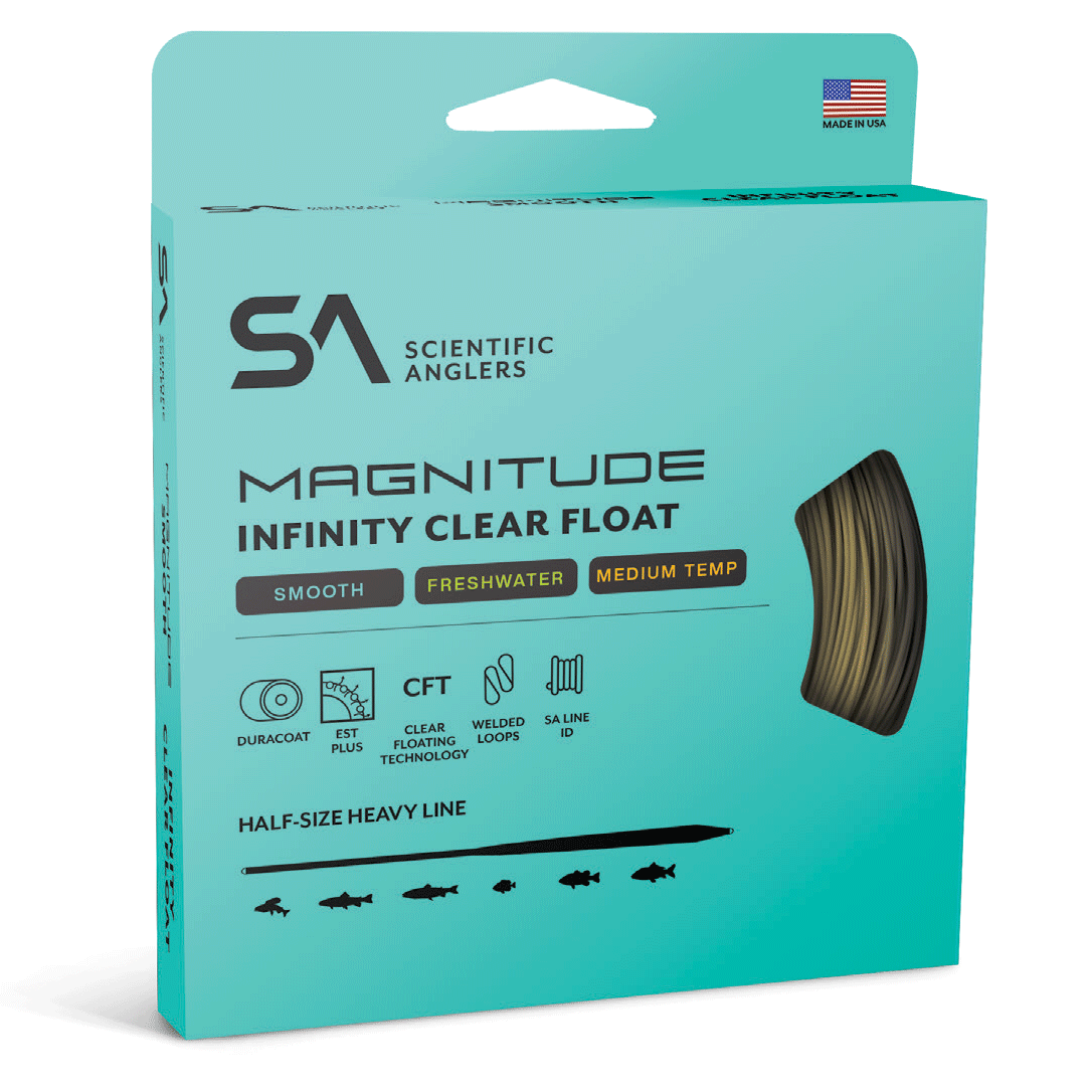 Scientific Anglers Magnitude Smooth Infinity Clear Float Trout ...