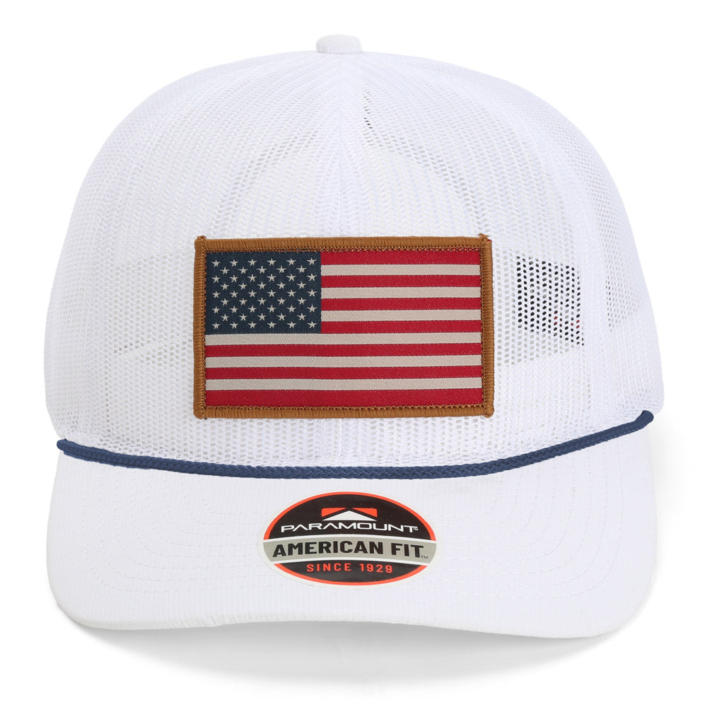 Vintage All Mesh American Flag Rope Cap – Stillwater Fly Shop
