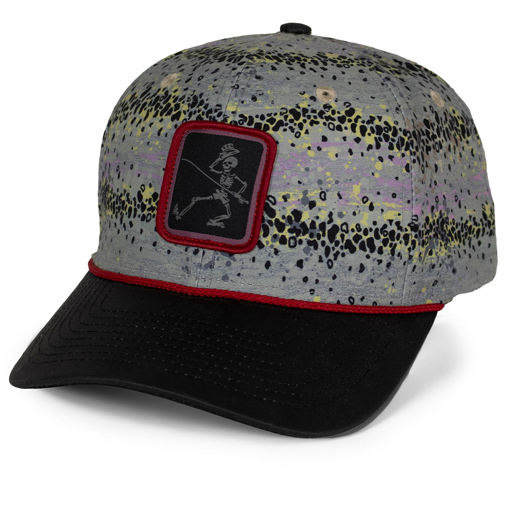 Dancing Skeletons Rainbow Trout 6-Panel Rope Cap – Stillwater Fly Shop