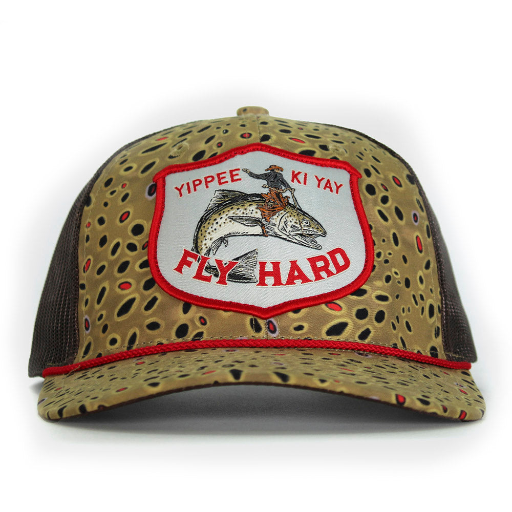 YIPPY KI YAY Fish Rodeo 6-Panel Meshback Rope Cap – Stillwater Fly Shop