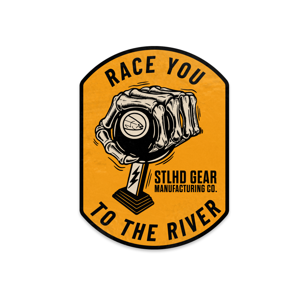 STLHD Race Ya Sticker – Stillwater Fly Shop