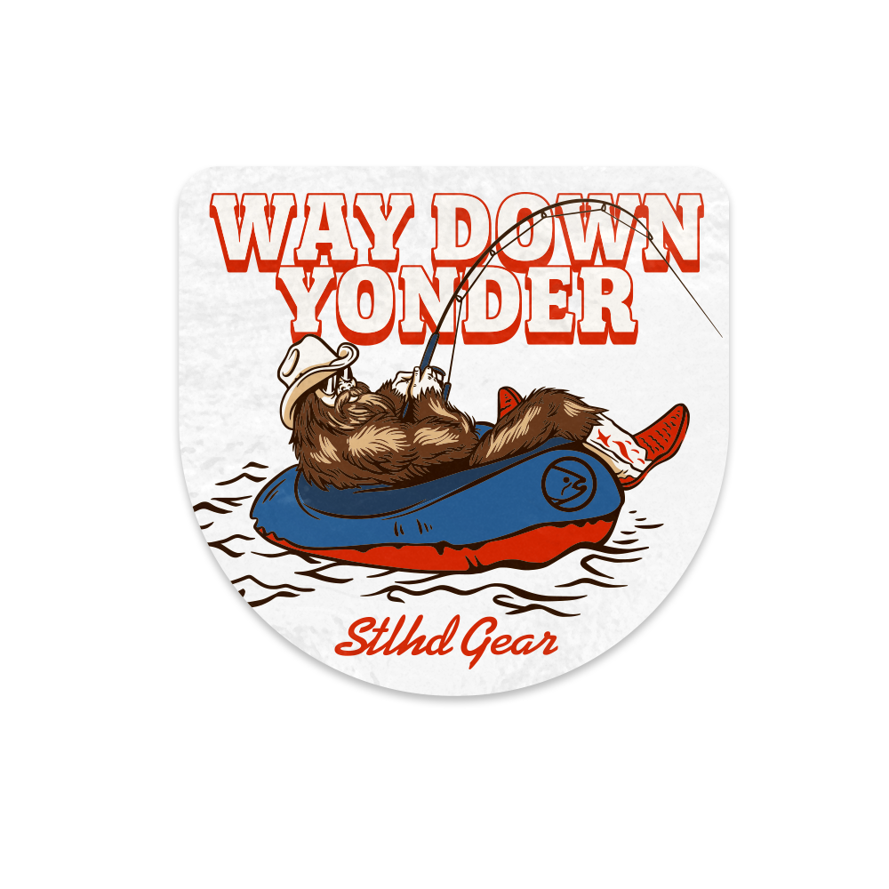 STLHD Way Down Yonder Sticker – Stillwater Fly Shop
