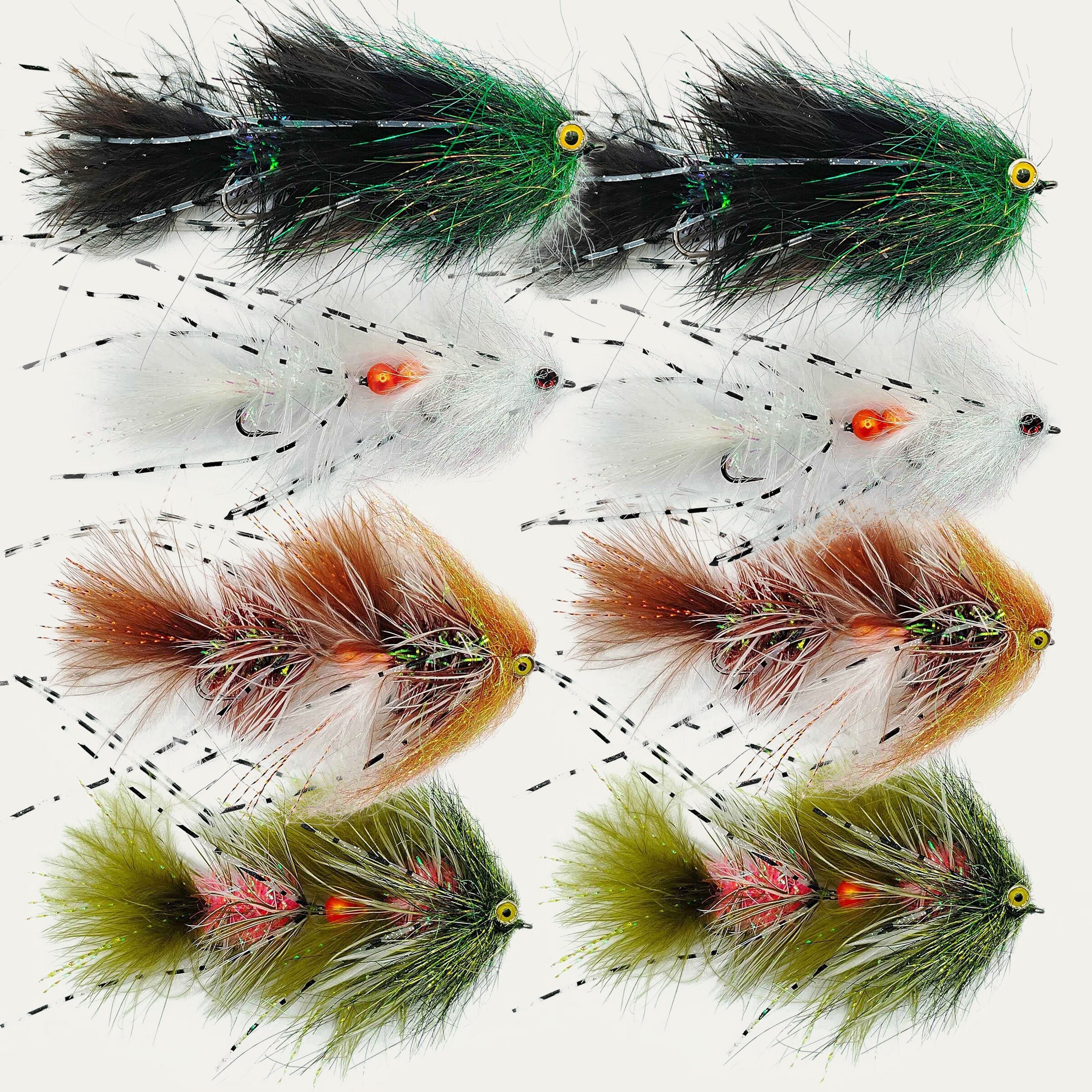 Heisenberg Articulated Streamer Assortment – Stillwater Fly Shop