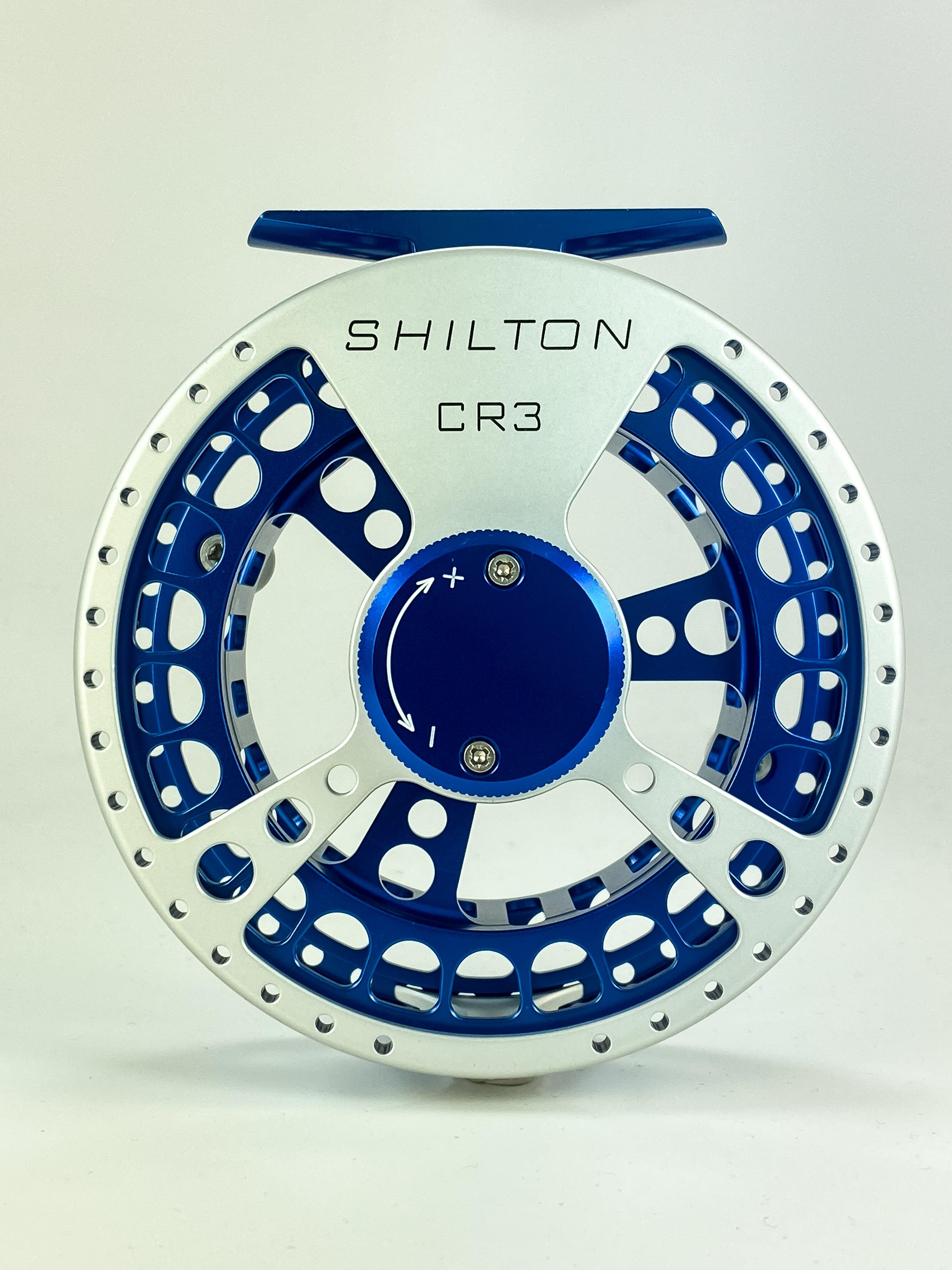 Custom Shilton Cr3 - Titanium And Blue – Stillwater Fly Shop
