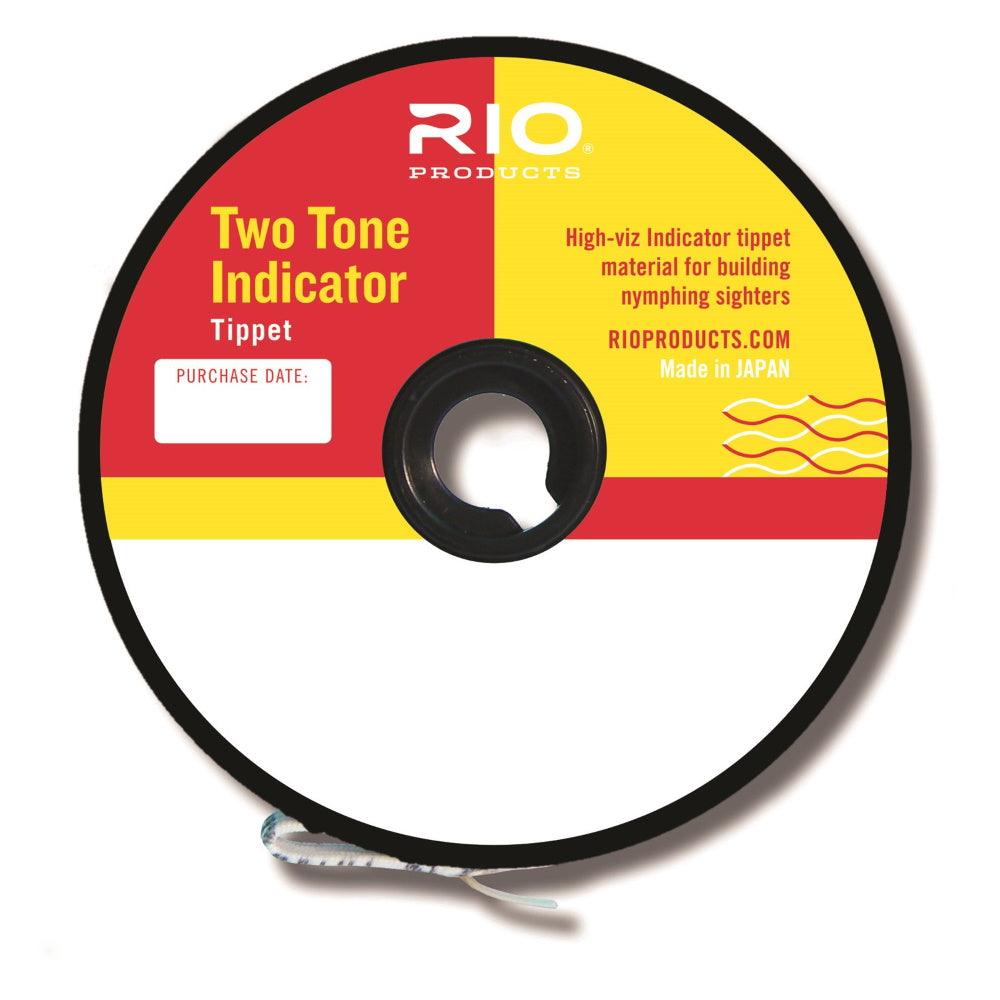 Rio 2-Tone Indicator Tippet - Black/White 30 Yards – Stillwater Fly Shop